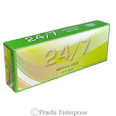 24/7 MENTHOL 100 BOX 10CT – Georgia Wholesale