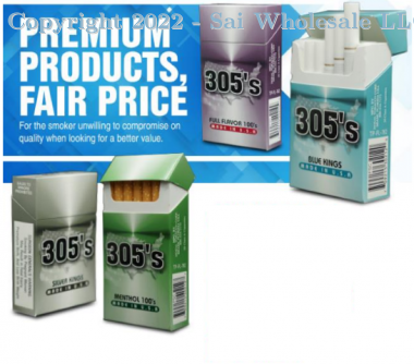 305'S MENTHOL KING BOX 10CT – Georgia Wholesale
