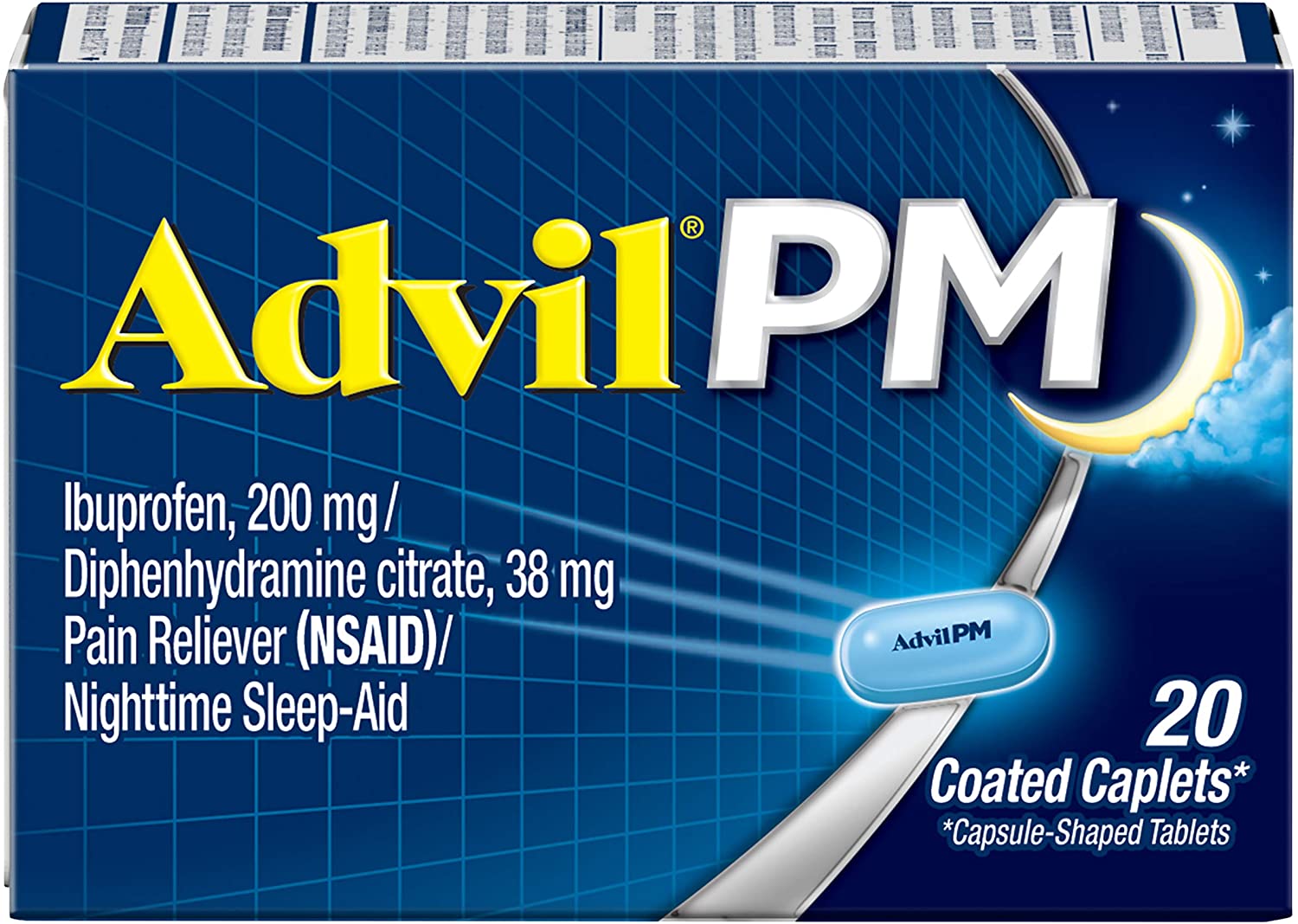 ADVIL PM CAPLETS 20CT – Georgia Wholesale